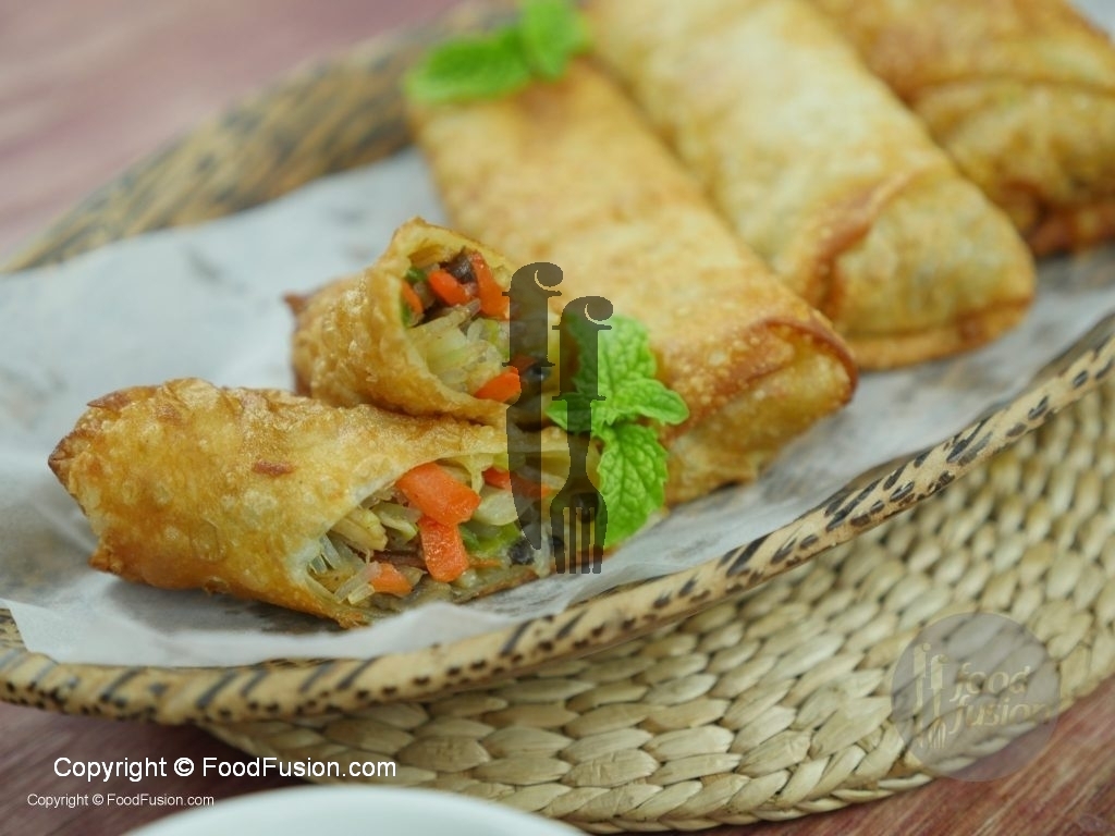 Crispy Seekh Kabab Roll – Food Fusion