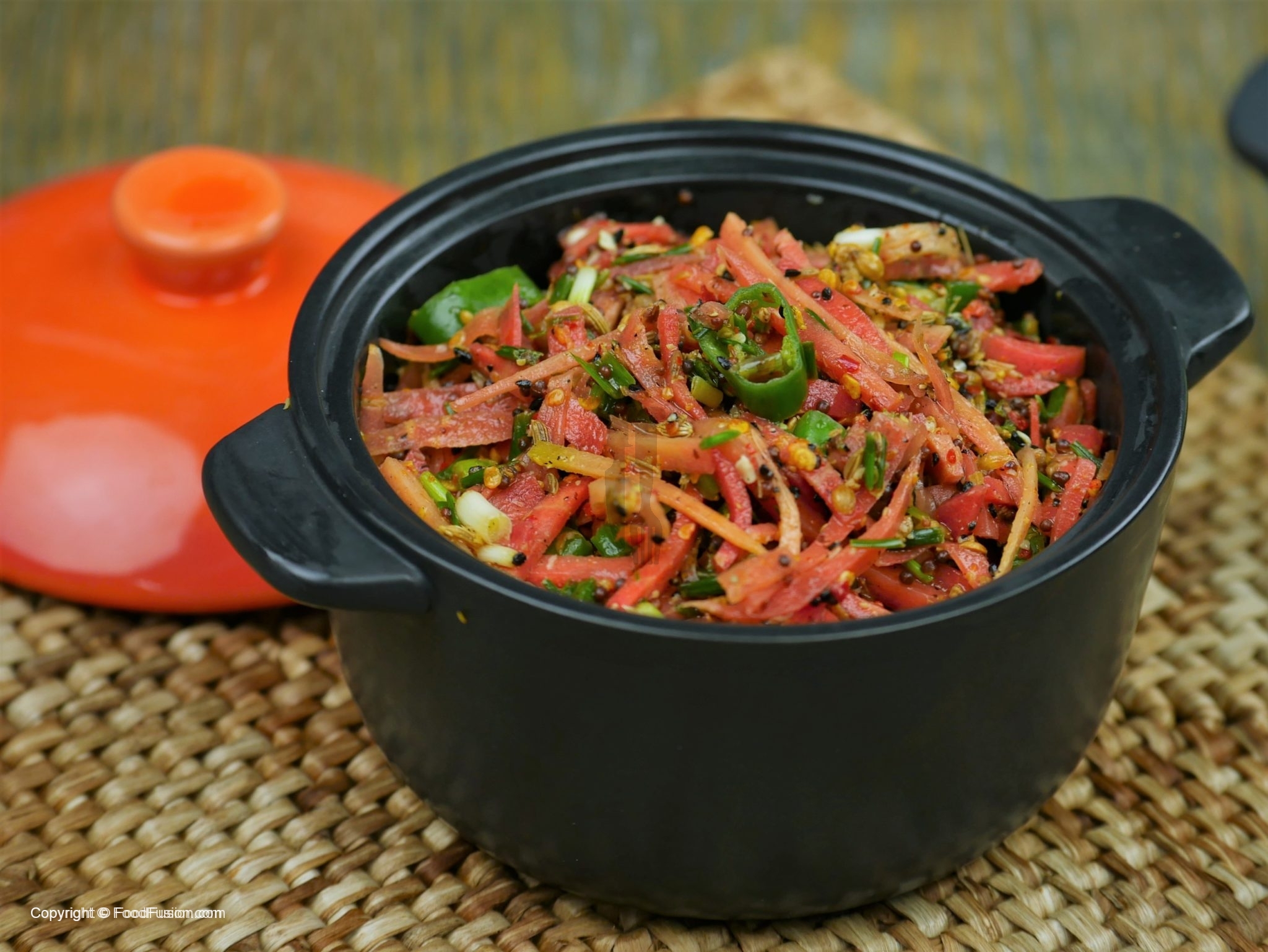 Instant Gajar Ka Achar (Carrot pickle) – Food Fusion