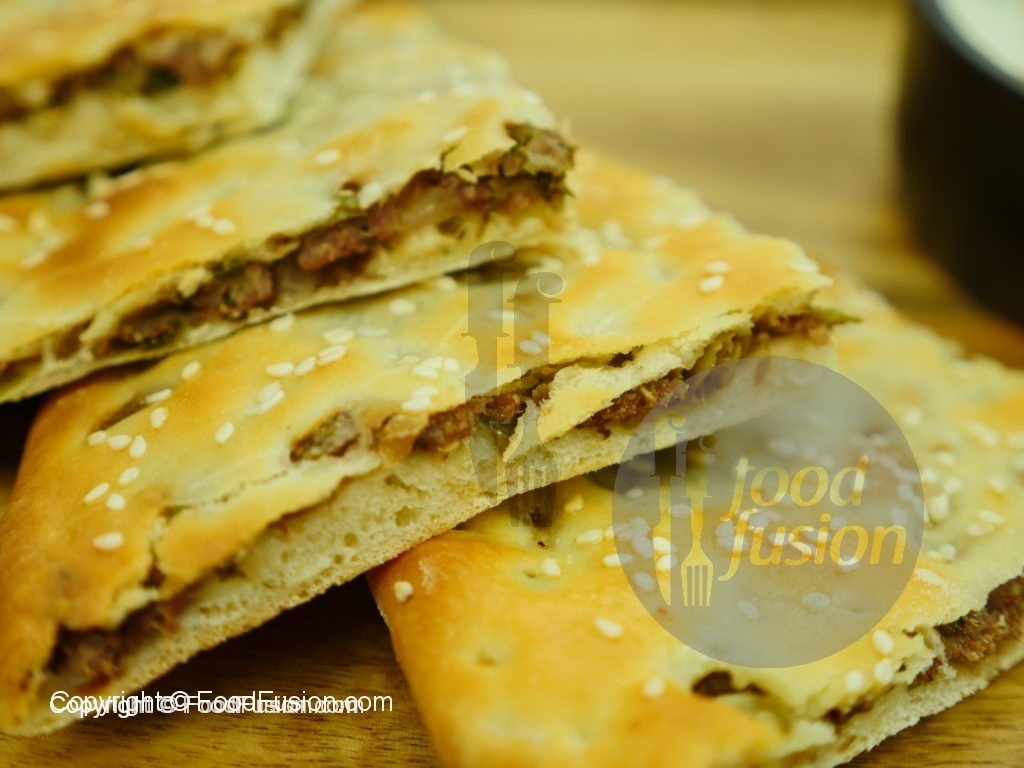 Homemade Qeema Naan Recipe By Food Fusion
