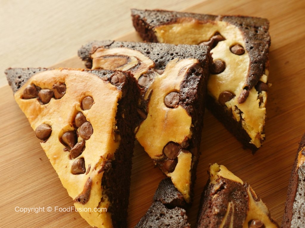 Cream cheese swirl brownies – Food Fusion - Pakistani's No 1 Quick ...