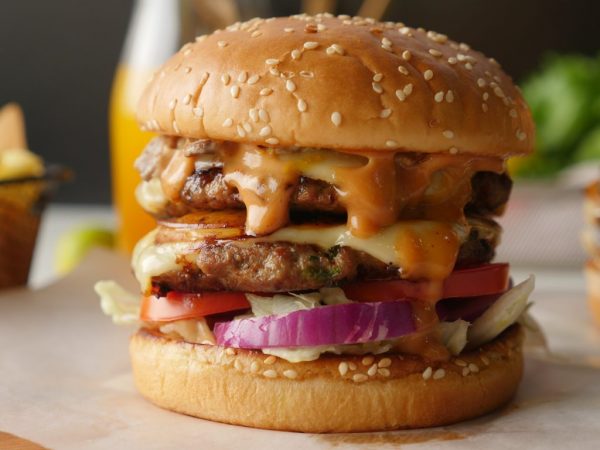 Quick and easy Bakery style burger recipe by food fusion