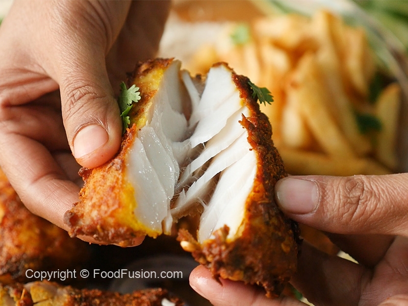 Spicy Fried Fish Platter with Chutney – Food Fusion