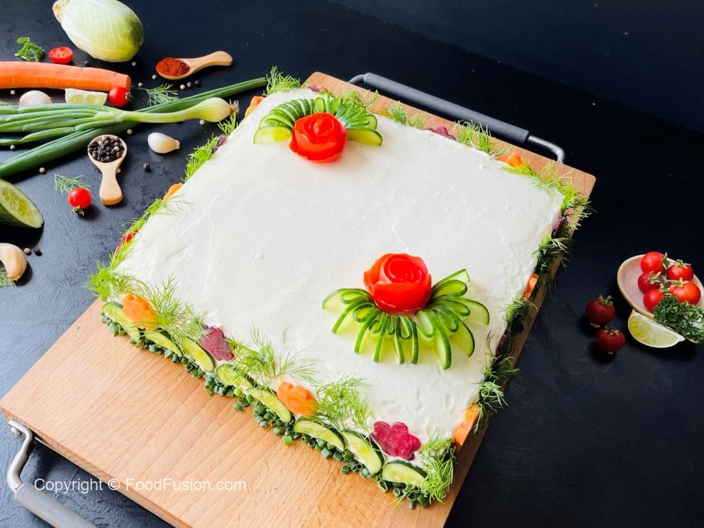 Sandwich Cake / Swedish Smorgastarta – Food Fusion - Pakistani's No 1 ...