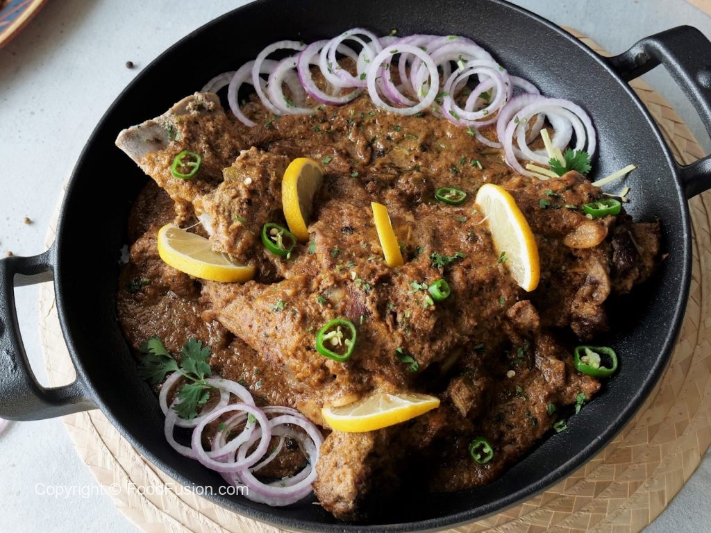 Mutton Malai Leg Roast – Food Fusion