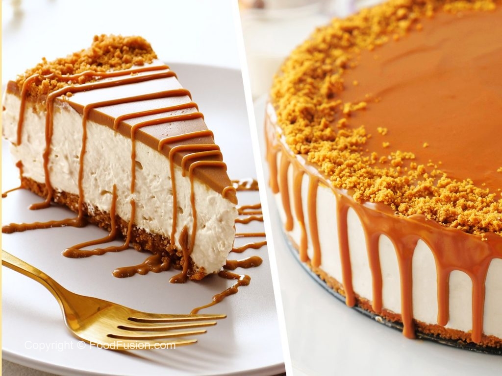 Lotus Cream Cheese cake – Food Fusion