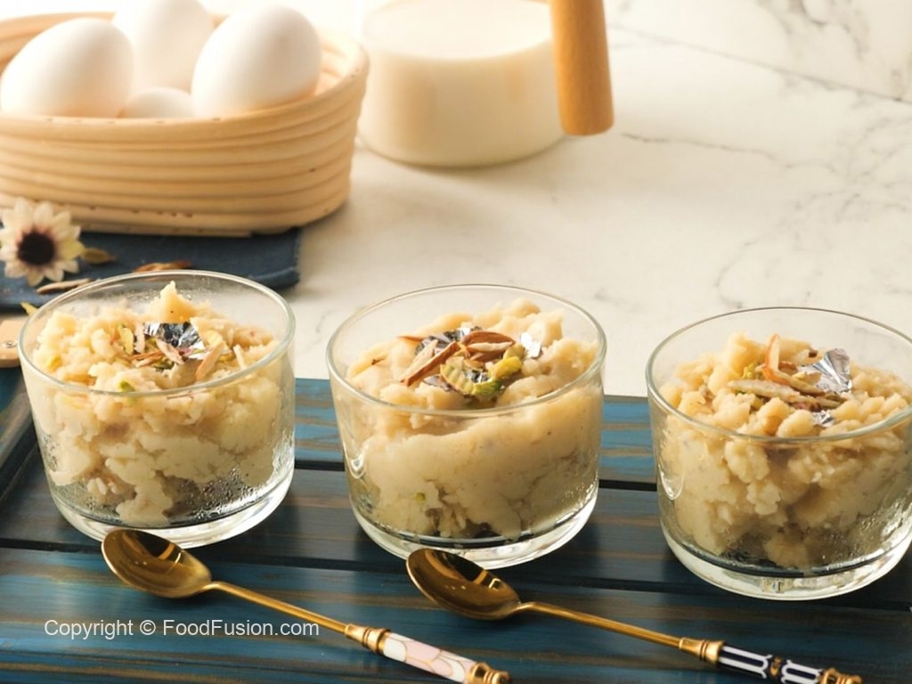 Anda Bread Ka Halwa – Food Fusion