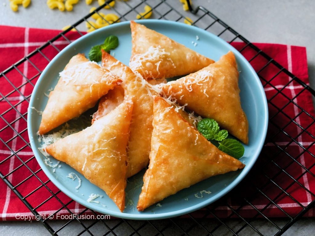 Mac & Cheese Samosa (storable) – Food Fusion