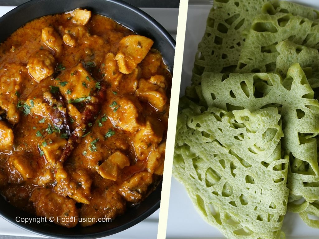 Coconut Chicken With Jali Roti – Food Fusion