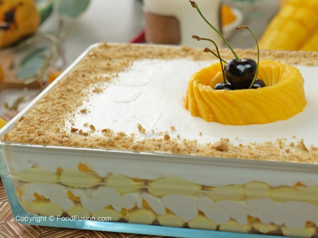 Mango Icebox Cake – Food Fusion - Pakistani's No 1 Quick Recipe Platform