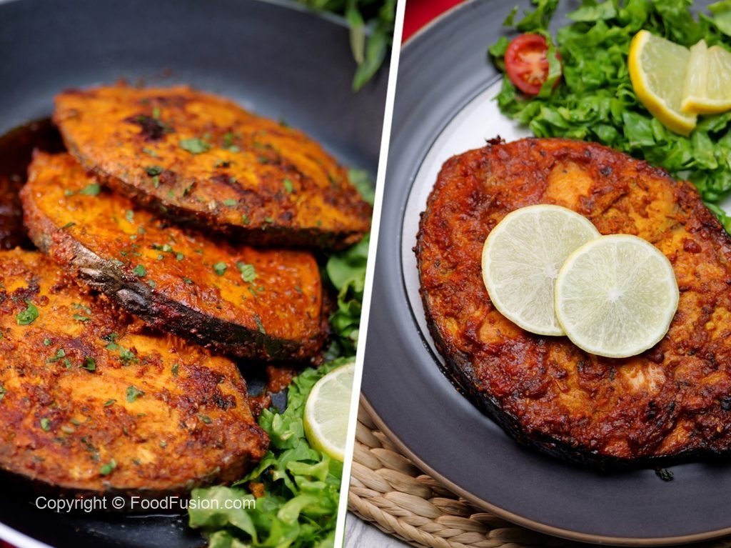 Easy Fish Fry Tikka - Surmai Fish Fry Tikka – Food Fusion