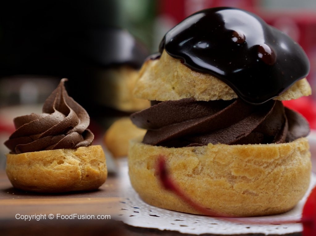 Chocolate Cream Puffs – Food Fusion