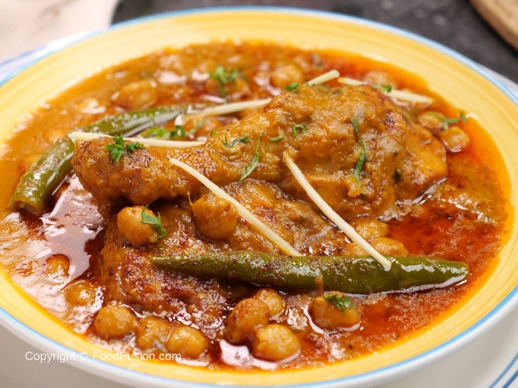 Tandoori Chicken Cholay – Food Fusion