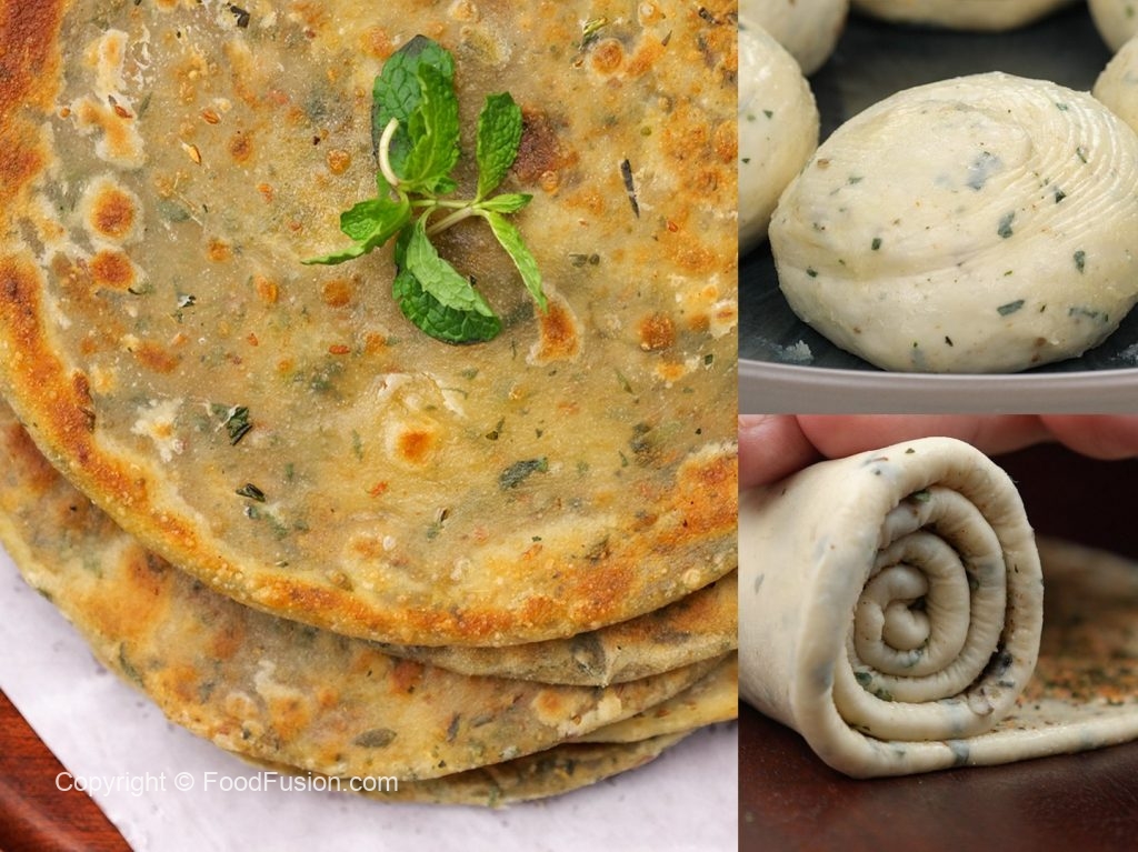 Podina Paratha – Food Fusion - Pakistani's No 1 Quick Recipe Platform