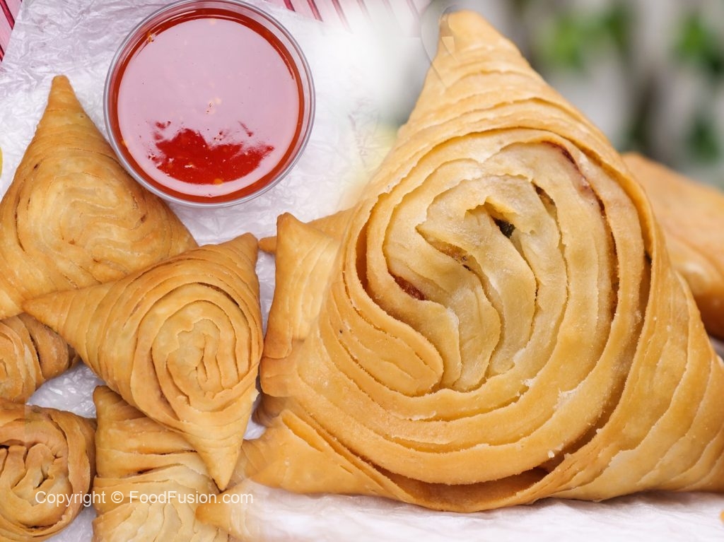 Creamy Chicken Potato Samosa – Food Fusion