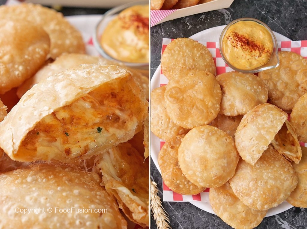 Masala Cheese Puri – Food Fusion