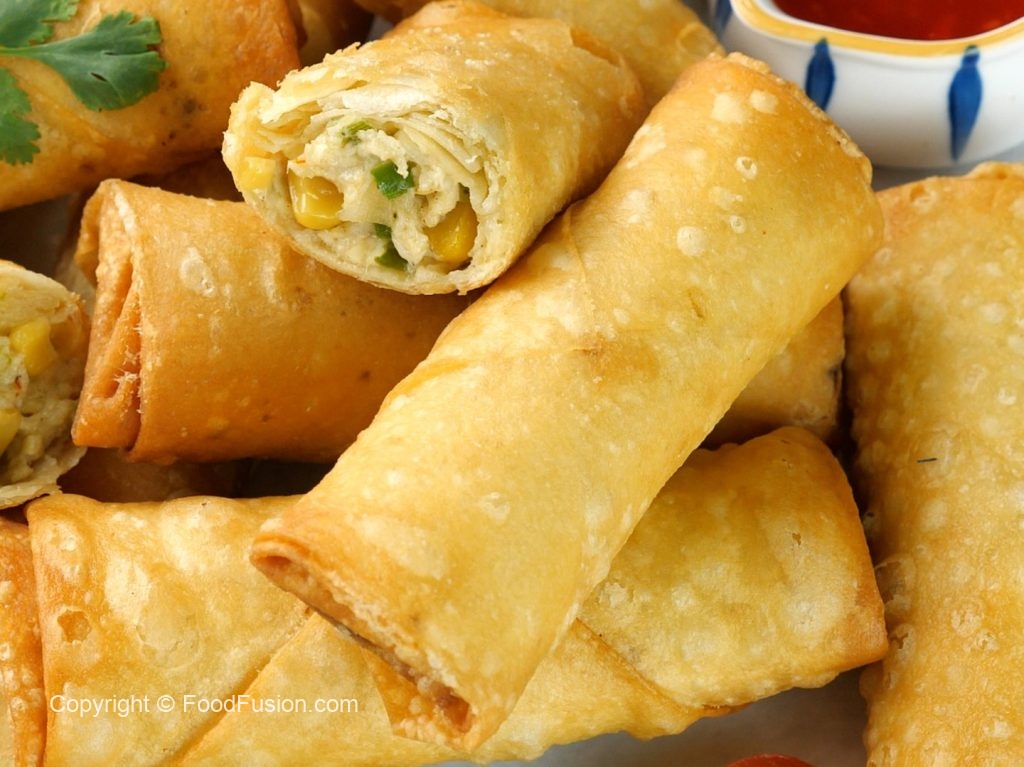 Chicken Spring Rolls Recipe Pakistani