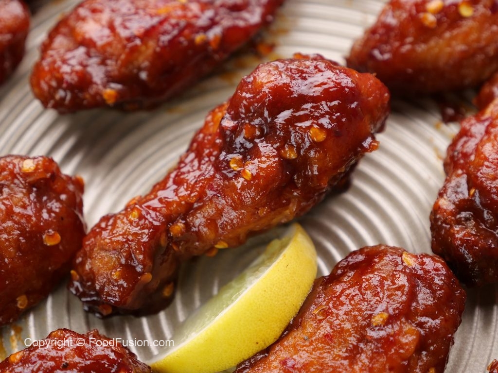Spicy BBQ Chicken Wings – Food Fusion