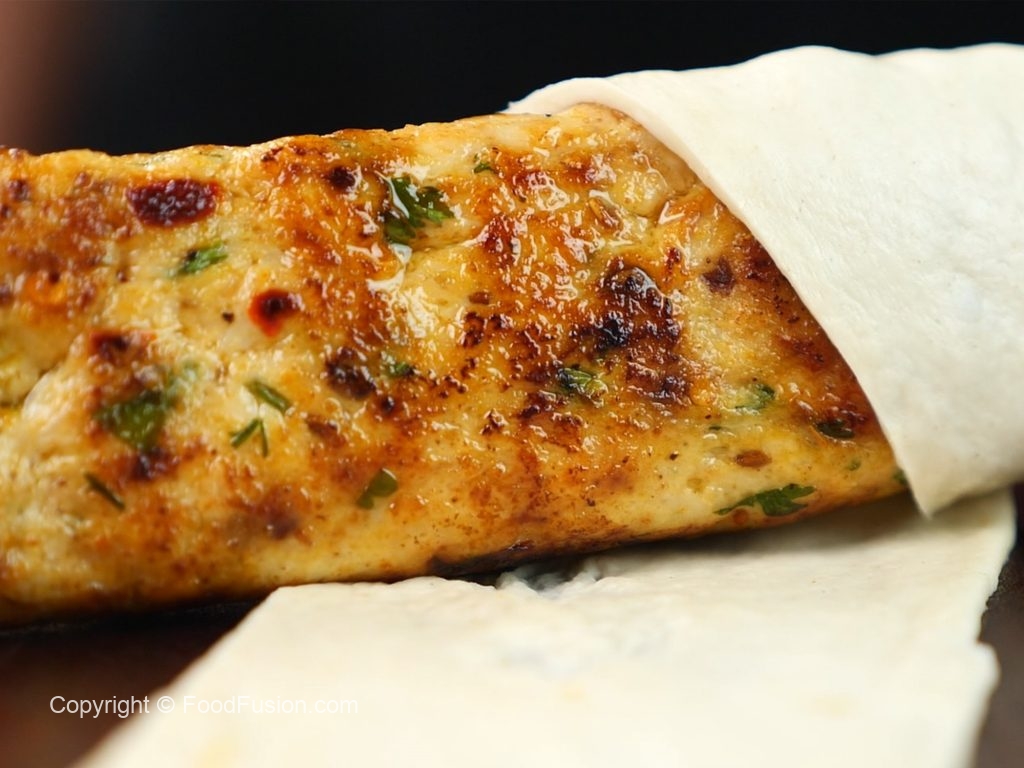 Rolly Polly Seekh Kabab – Food Fusion