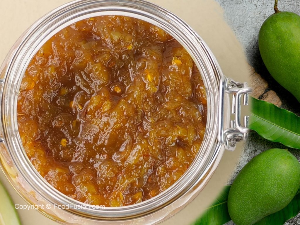 Kachay Aam / keri ka Chunda – Food Fusion