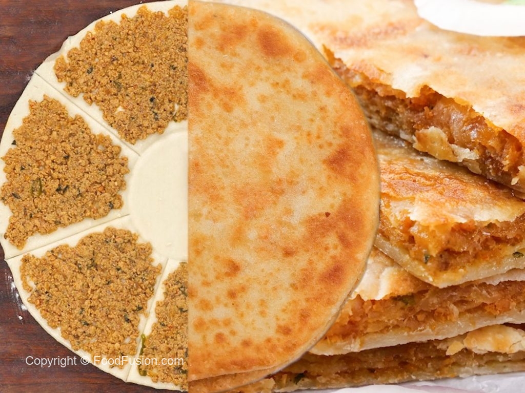 Dhaba Qeema Paratha – Food Fusion