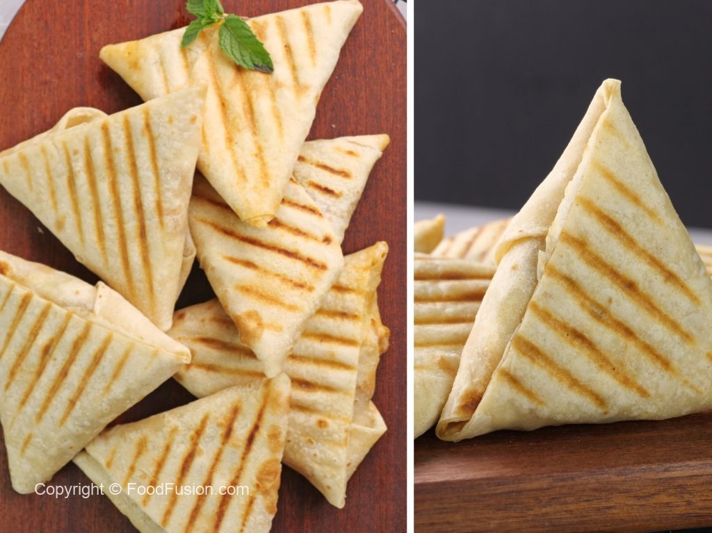 Roti Triangles/Samosa – Food Fusion