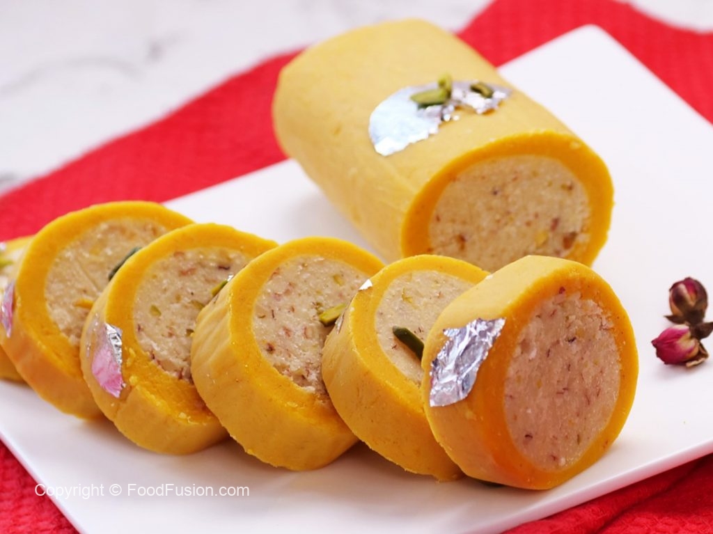 Mango Barfi Rolls – Food Fusion