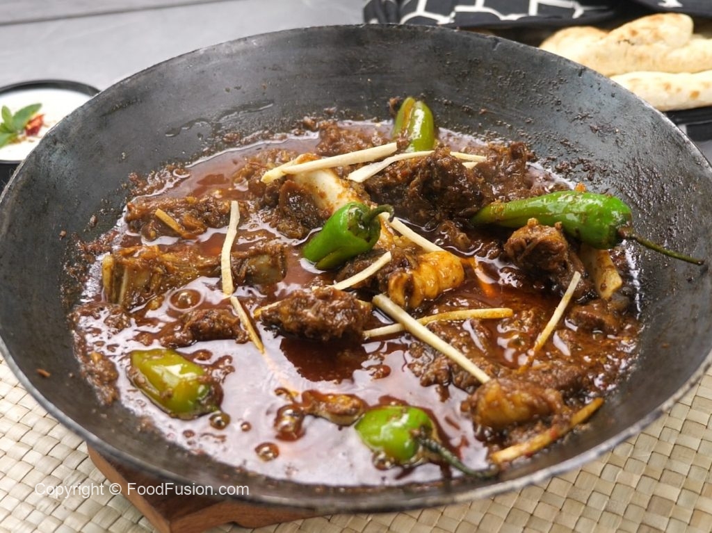Highway Style Mutton Koyla Karahi – Food Fusion