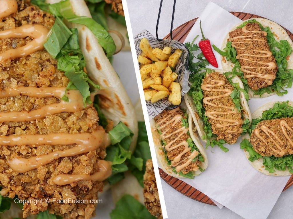 Crispy Chicken Flatbread Sliders – Food Fusion