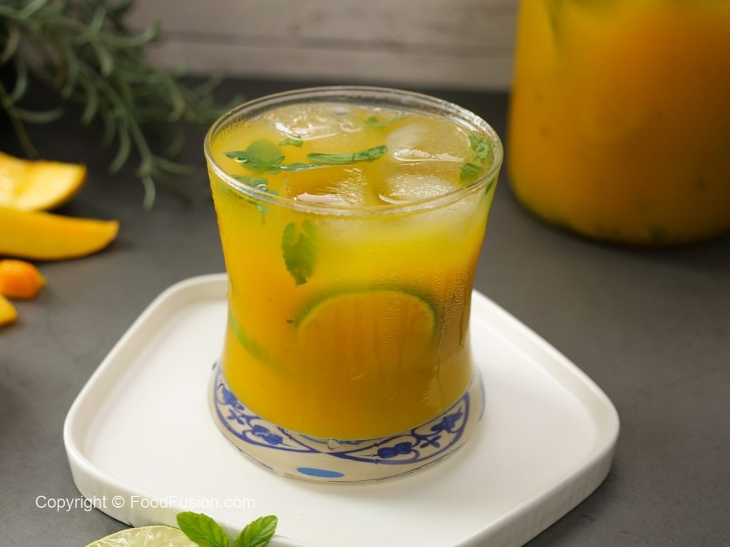 Mango Iced Green Tea – Food Fusion