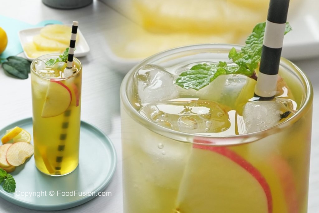 Apple Mint Iced Green Tea – Food Fusion