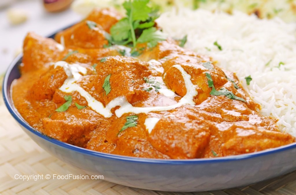 Restaurant Style Butter Chicken Bowl – Food Fusion