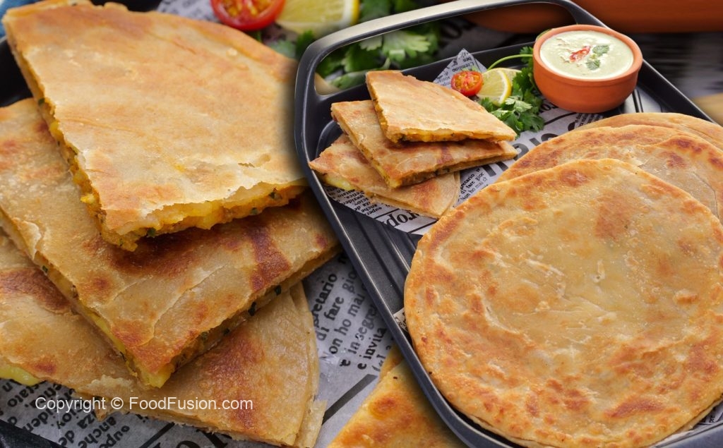 Dhaba Style Aloo Paratha Make and Freeze – Food Fusion