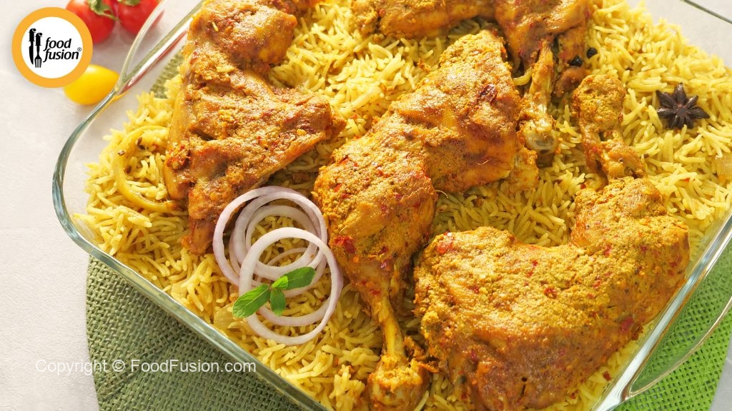 Steam Roast Chicken Pulao – Food Fusion