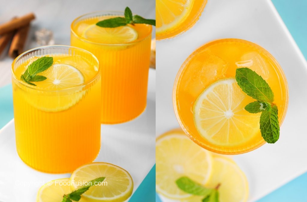 Fresh Turmeric Citrus Cooler – Food Fusion
