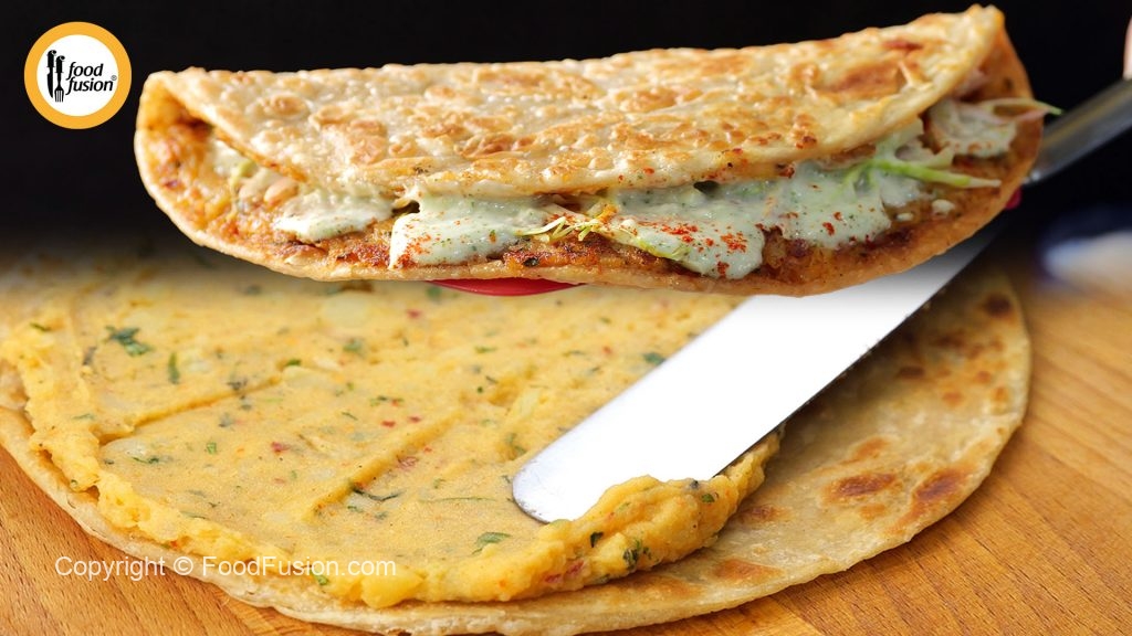 New Paratha Aloo Wrap – Food Fusion