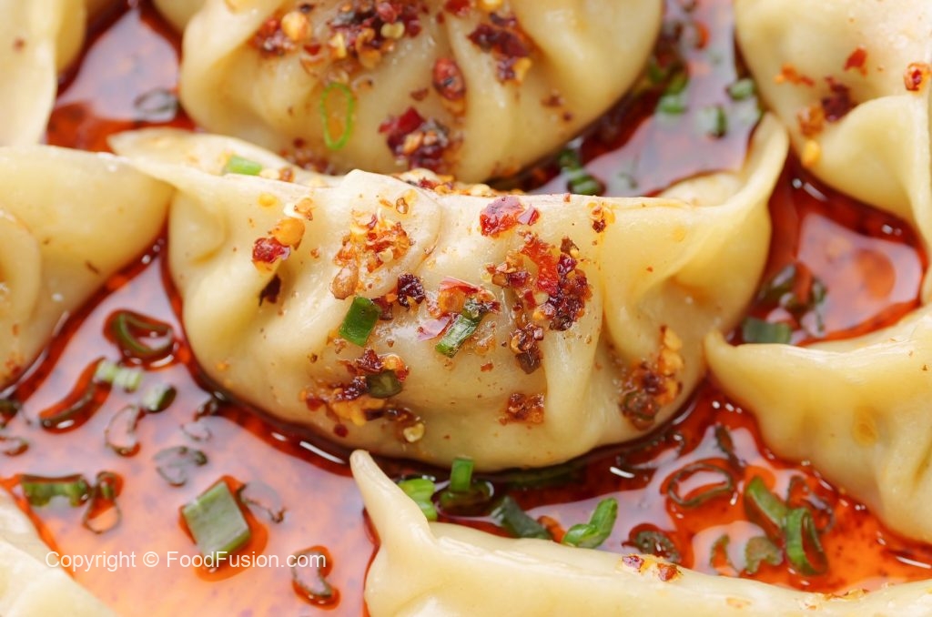 Chicken Dumplings with Chilli Oil & Dumpling Sauce – Food Fusion ...