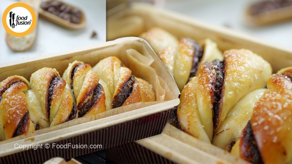 Chocolate Puff Rolls Bread – Food Fusion - Pakistani's No 1 Quick ...