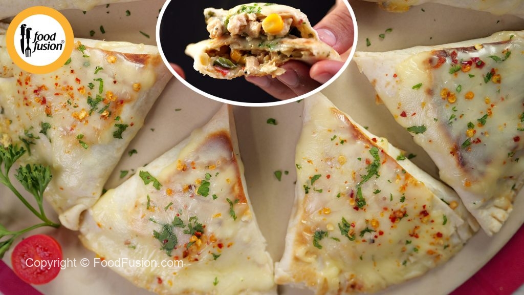 Creamy Tortillas Triangles – Food Fusion