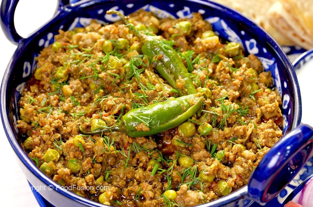 Qeema Soya Matar – Food Fusion