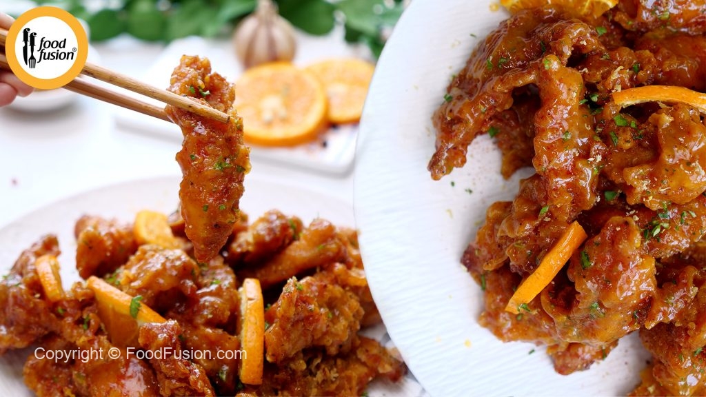 Orange Pepper Fried Chicken – Food Fusion