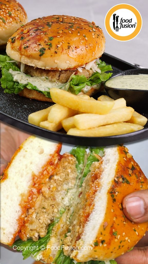 Street Style Tawa Burger – Food Fusion