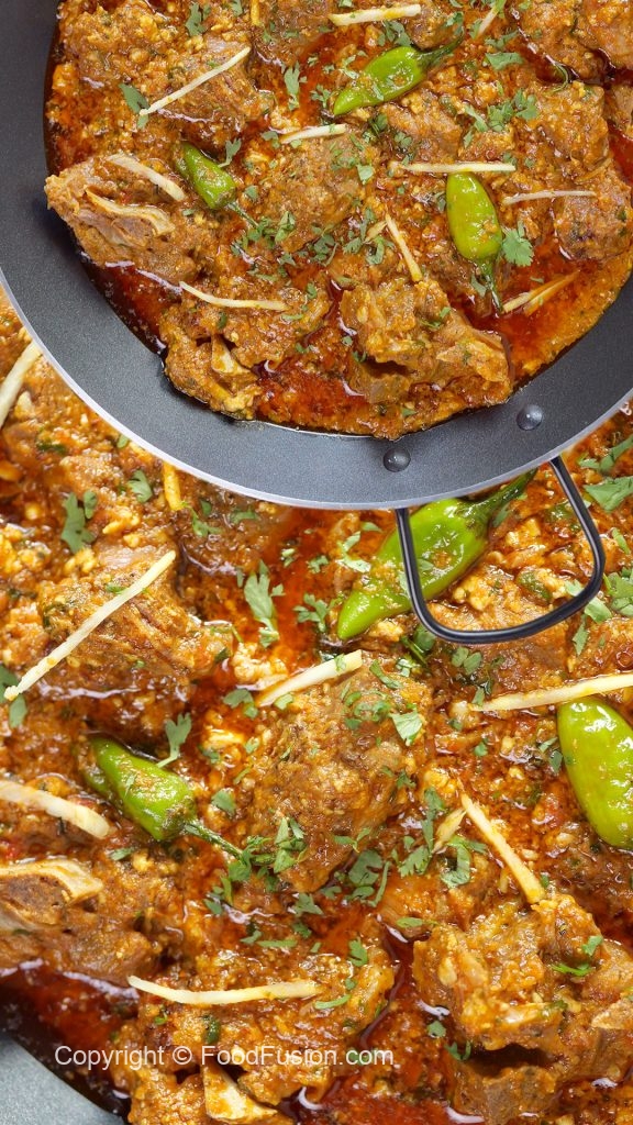 Maghaz Mutton Karahi – Food Fusion