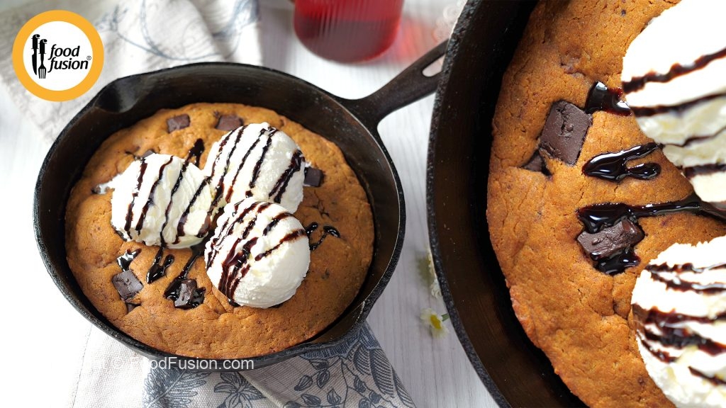 Tea Time Deep Dish Cookie – Food Fusion - Pakistani's No 1 Quick Recipe ...